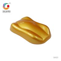 China Industrial Gold Pearl Mica Powder 10-200µm for Resin Ink Coating with 500-820°C Heat Resistance for sale