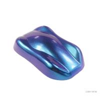 China OEM Chameleon Pearlescent Mica Pigment Powder 40-150μm Particle Size with Red Violet Blue Color Shift Effect for sale
