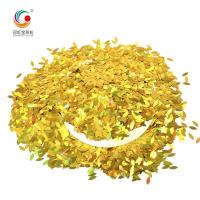 China 2.5mm Silver Laser Holographic Chunky Glitter Powder - 25-50 Microns PET Material for Crafts & Decorations for sale