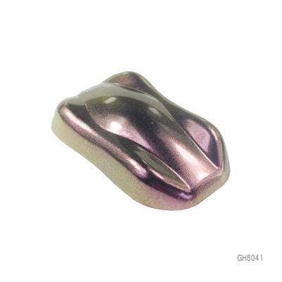 China Titanium Mica Pigment Powder 40-200μm Particle Size 250-450℃ Temperature Resistant Beauty Pearl Glitter for sale