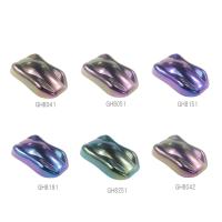 China Titanium Mica Pigment Powder 40-200μm Particle Size 250-450℃ Temperature Resistant Beauty Pearl Glitter for sale