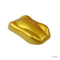 China Gold Pearlescent Mica Pigment Powder 40-200 μm Particle Size for Industrial Coatings and Plastics for sale