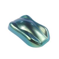 China Cosmetic Grade Chameleon Pearlescent Mica Pigment Powder 40-150μm Color Shift for Makeup Applications for sale