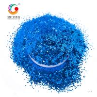 China Sapphire PET Hexagonal Glitter Powder 1/8