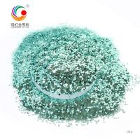 China Sapphire PET Hexagonal Glitter Powder 1/8