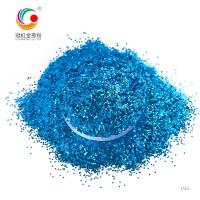 China Sapphire PET Hexagonal Glitter Powder 1/8