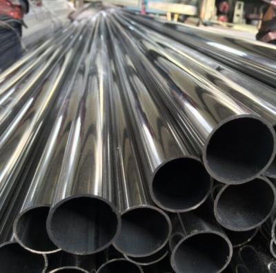 China SS 304 Welded Pipe Stainless Steel ERW Tube 1/4 to 36 Inch ANSI B36.19 for sale