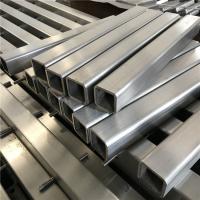 China 201 Seamless Stainless Steel Square Pipe Mill Finish ASTM 347 for sale