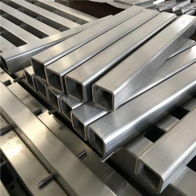 China 201 Seamless Stainless Steel Square Pipe Mill Finish ASTM 347 for sale