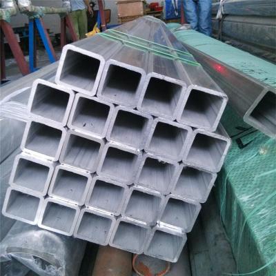 China Tempered 304 Stainless Steel Seamless Square Rectangular Pipe Schedule 40 for sale