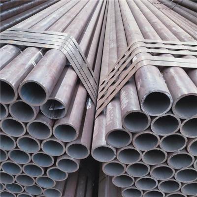 China Seamless Carbon Steel Pipe Thick Wall Tube 6m Length Black Painting ASTM A106 Grade B for sale