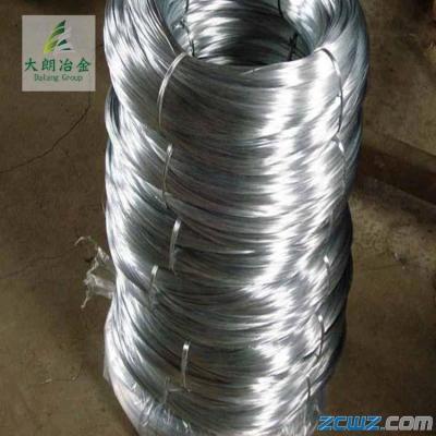 China Galvanized Carbon Steel Binding Wire 40-220g Hot Dip ASTM AISI 500-2000 MPa for sale