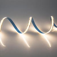 China Ra90 Dual White COB CCT Led Strip 24V FOB Tunable White COB LED Strip Light for sale