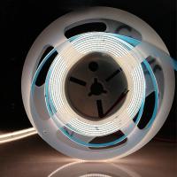 China Seamless Line Waterproof COB LED Strip 12v High Brightness 3500K Warm White for sale