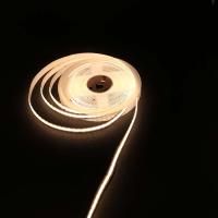 China IR Remote Flexible LED COB Strip Light 8mm 10mm 12v 24v 560 LEDs/M COB RGBW LED Strip for sale