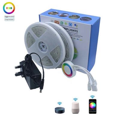 China Smd5050 Dreamcolor LED Strip Lights Voice Control Ws2812 2811 for sale