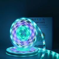 China Smd5050 Dreamcolor LED Strip Lights Voice Control Ws2812 2811 for sale