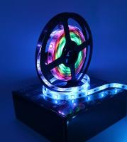China 5050 Ws2812b Rgb Led Strip Lights 5v Digital Flexible Addressable Neon Pixel for sale