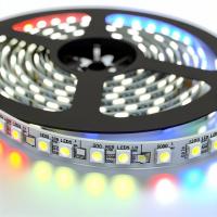 China 12V 5m 5050 RGB LED Strip Light Waterproof High Brightness LED Strip Lights OEM for sale