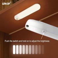 China ABS Rechargeable Motion Sensor Light Indoor PIR Motion Sensor Light 2700K -7000K for sale