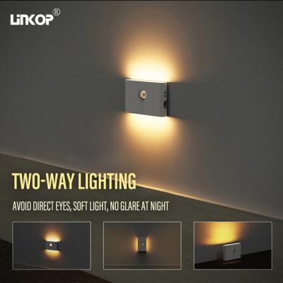 China Pir Motion Sensor Night Light Indoor LED Tri Color Dimming Motion Sensor Cabinet Light for sale