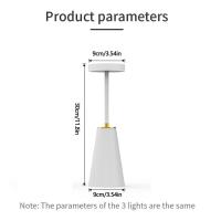 China Wireless Charging Led Table Lamp Touch Dimmable Ambient Night Light 3000k-6000k for sale