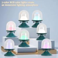 China 3000K 4500K 6000K UFO Desk Lamp Three Color Dimming Touch Sensitive Night Light for sale