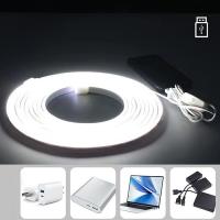 China Neon LED Strip Lights 5V 25mm Single Color Flexible LED Neon Silicone Tube With Switch for sale