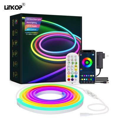 China 12w/M 12v Flexible Led Strip Waterproof Sign Neon Lights Silicone Tube for sale
