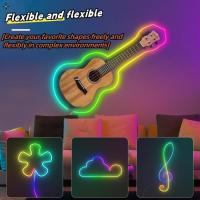 China 12w/M 12v Flexible Led Strip Waterproof Sign Neon Lights Silicone Tube for sale