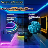 China 12w/M 12v Flexible Led Strip Waterproof Sign Neon Lights Silicone Tube for sale