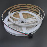 China IP20 RGB IC COB LED Light Strip 2.5MM Cuttable 3-10MM 1000lm/M 12W/M 5-24V for sale