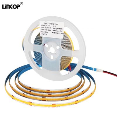 China Flexible Long lasting LED Strip Lights 5V COB Flexible LED Strip Light for sale