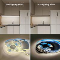 China Flexible Long lasting LED Strip Lights 5V COB Flexible LED Strip Light for sale