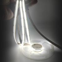 China 180° Beam Angle COB LED Strip 24V 10mm LED Strip Lights Dual Color Temperature for sale