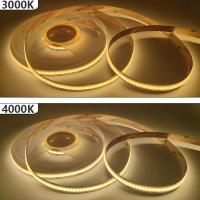China 180° Beam Angle COB LED Strip 24V 10mm LED Strip Lights Dual Color Temperature for sale