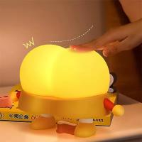 China Silicone LED Night Light 3000K 3 Speed Dimming / Warm Color LED Sleep Light IP33 Waterproof for sale
