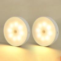 China Rechargeable Motion Sensor Night Light IP33 3000K With Dimmable Color Temperature for sale