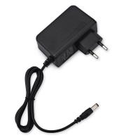 China Black Led Power Adapter Ac Dc Us Eu Uk Au Plug Wall Mount 12v 1a for sale