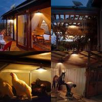 China Intelligent LED Solar Lamp Remote Control Warm White IP67 15W LED Solar Light for sale