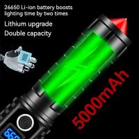 China Digital Display Aluminum Alloy LED Flash light Outdoor Long Range Zoom IP65 for sale