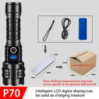 China Digital Display Aluminum Alloy LED Flash light Outdoor Long Range Zoom IP65 for sale