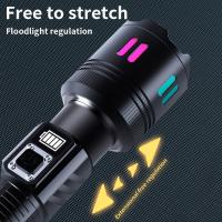 China Portable LED Flashlight Rechargeable Outdoor Patrol Flashlight IP65 for sale
