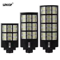 China Solar Powered LED Street Lamp 200W 300W 400W Intelligent Courtyard Solar Lights for sale