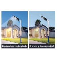 China Solar LED Street Light Fixture IP67 Waterproof Dusk To Dawn Solar Powered LED Street Lights for sale