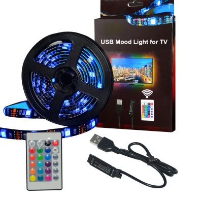 China IP20 5V 3M 3.2W Flat LED Light Strips for sale