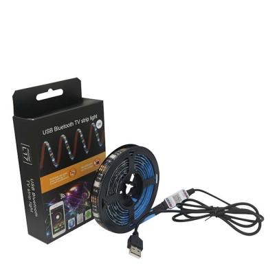 China USB 10mm 5V IP20 2M Flex LED Strip Light RGB  strip kit for sale
