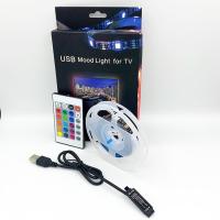 China hot sale china12v 5m smd5050 waterproof ip65 rgb led strip lights with remote controller for sale