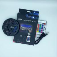 China hot sale china12v 5m smd5050 waterproof ip65 rgb led strip lights with remote controller for sale