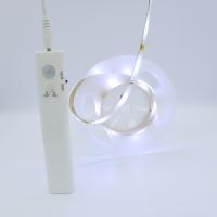 China 3000K IP65 1.5M Battery Powered Motion Sensor LED Strip Light for sale